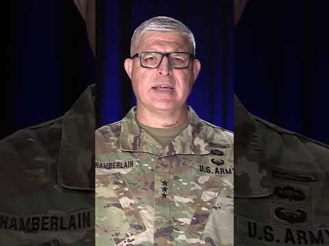 Army Finance Corps 250th Birthday Intro with LTG Paul Chamberlain