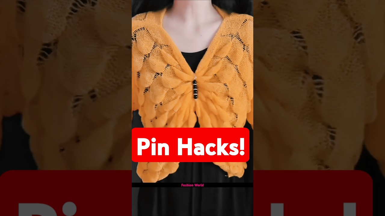 Emergency Fashion Fixes! Must-Know Pin Hacks!