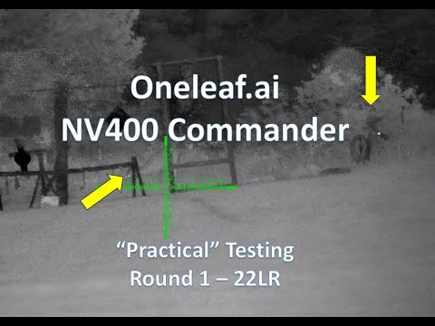 Commander NV400 4-52X 4K Digital Day/Night Vision Riflescope | OneLeaf.ai
