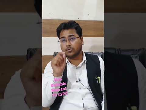 What is Non Bailable Warrant? Section 70 CrPC Adv. Amit Kabeer