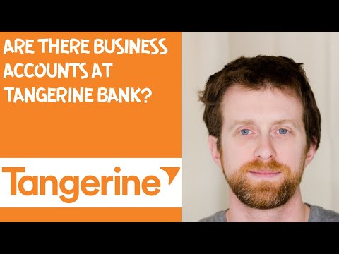 Are there business accounts at Tangerine Bank?