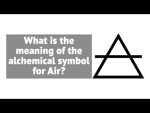 What is the meaning of the alchemical symbol for Air? Decoding Alchemy.