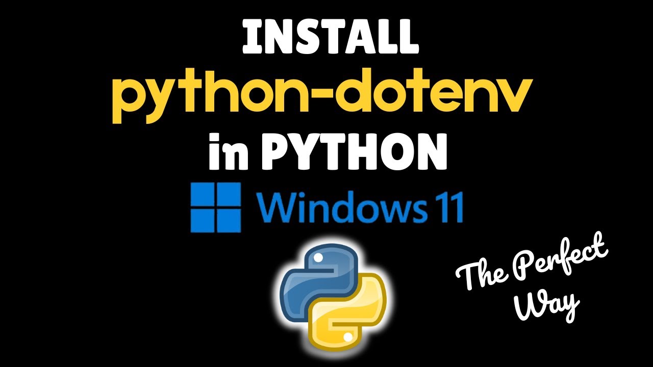 How to install python-dotenv in Python 3.14 on Windows 11 in 2026 #installation