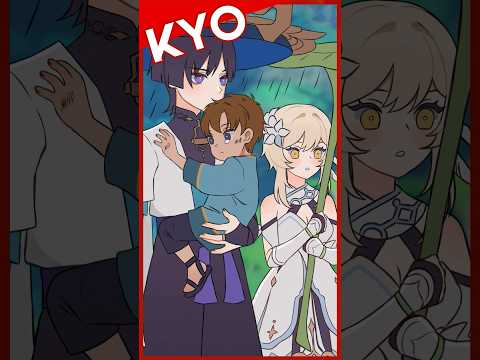 Traveler And Scaramouche Help A Lost Child (#genshinimpact Comic Dub)