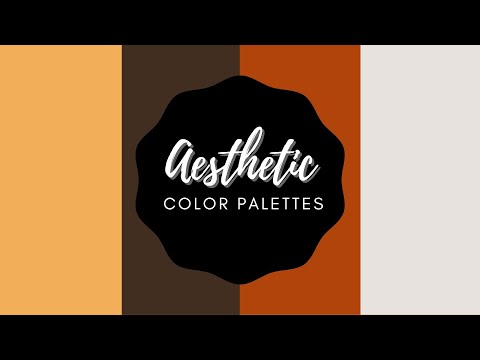 AESTHETIC COLOR PALETTES WITH IT'S NAME AND HEX COLOR CODE | Part - 5 | mochibubble