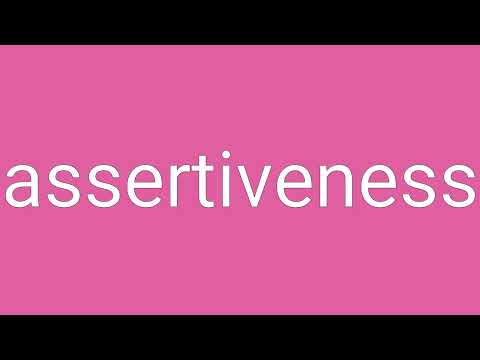 Assertiveness Definition & Meaning