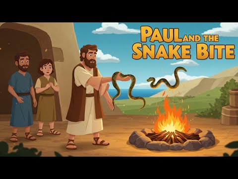 Paul's Snake Bite: Finding Hope in Hardship - Bible Story for Kids