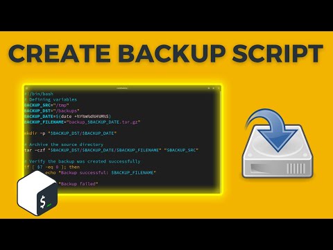 How To Create a Backup Script?