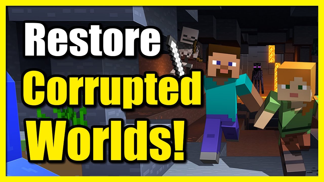 How to Restore Corrupted Worlds in Minecraft Bedrock (PS4 & PS5)
