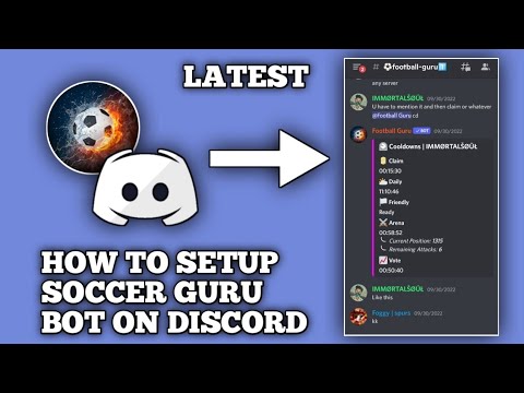 How to setup soccer guru | discord bot | 2022