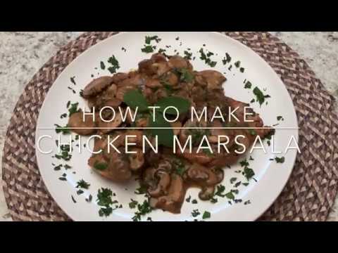How to make chicken marsala at home