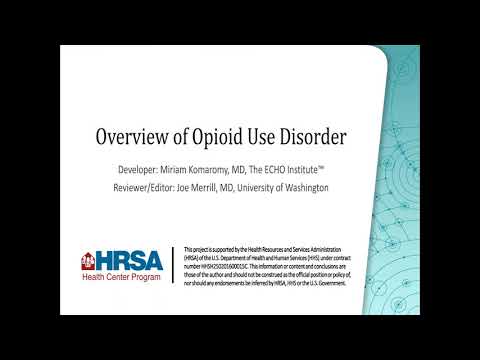 Overview of Opioid Use Disorder (OUD)