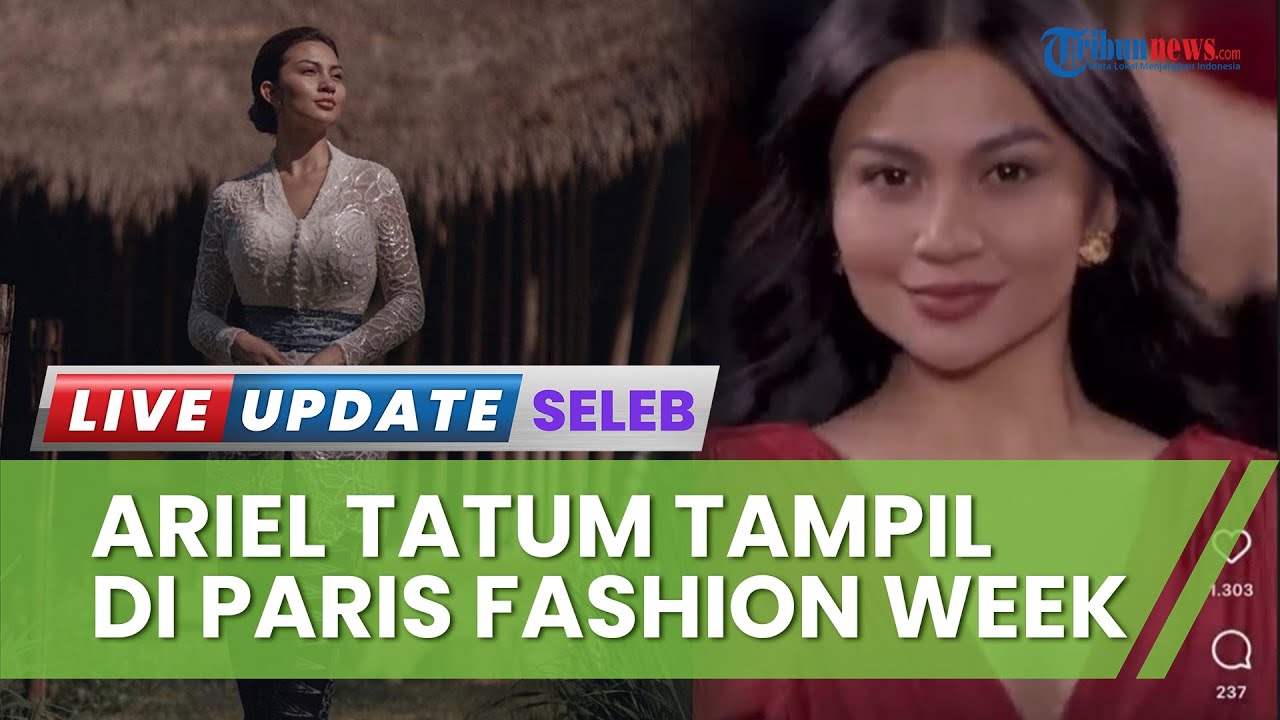 Tampil di Paris Fashion Week Bareng Seleb Dunia, Ariel Tatum Langsung ...