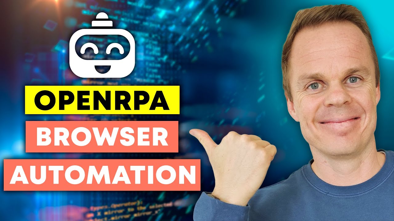 OpenRPA Browser Automation - Tutorial