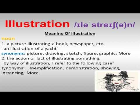How to Pronounce Illustration in British English (Pronounciation with meaning)