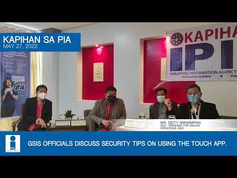 GSIS share tips for safe usage of GSIS Touch App