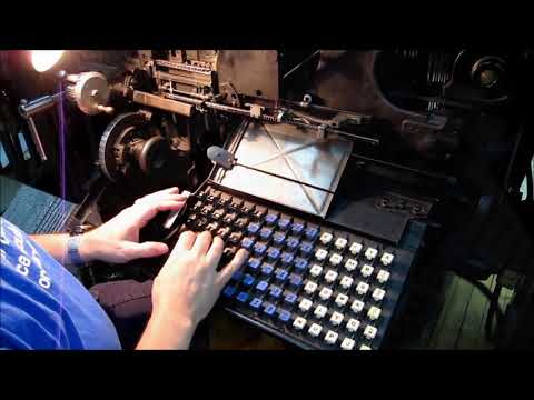 The Linotype in Action