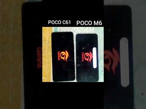 Poco C61 vs poco m6 π±mobile gaming test #gamingtest #short#gamingtestshorefeed