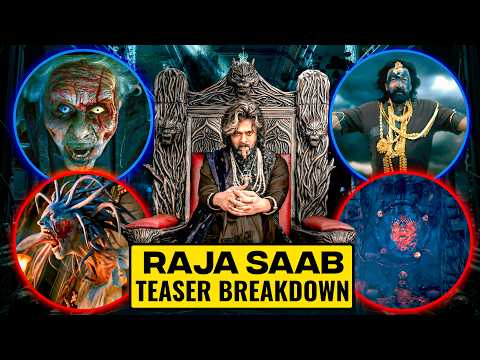 The RajaSaab Teaser Breakdown In HINDI | RajaSaab Movie Story | RajaSaab Trailer Explain & Review