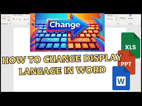 How to Change Word Interface from French to English - Quick and Easy Guide!