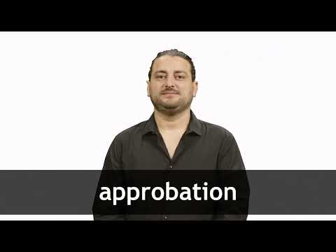 English Translation of “APPROBATION” | Collins French-English Dictionary