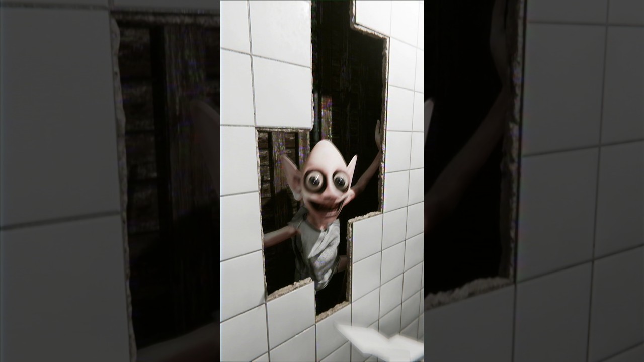 HE'S IN THE WALLS! #horror #creepy #cursed #shorts