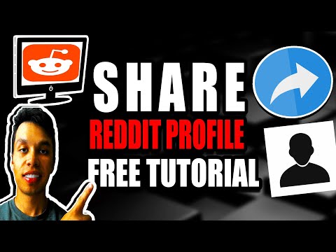 How To Share Your Reddit Profile Tutorial
