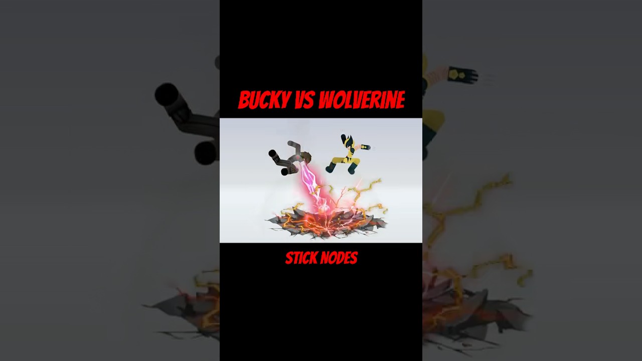 Wolverine Vs Bucky | Marvel Rivals | #fyp #marvelrivals #animation #sticknodes