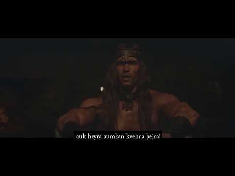 "What is best in life?" Conan the Barbarian in Old Norse (English subtitles)