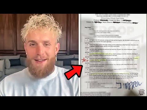 Jake Paul Reveals Mike Tyson Fight RULES