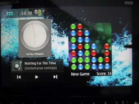 N900 Desktop widgets with Qt & QML
