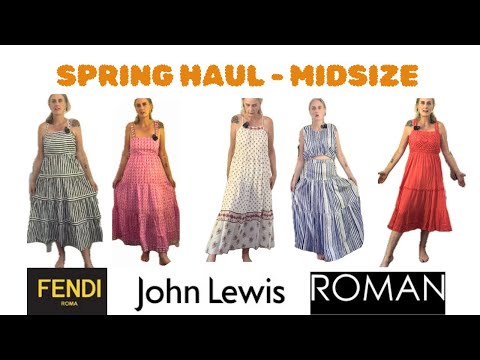 Too revealing!? Too tight!? Midsize try on | Fendi, John Lewis Haul