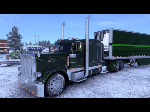 Running In The Snow III | American Truck Simulator ATS