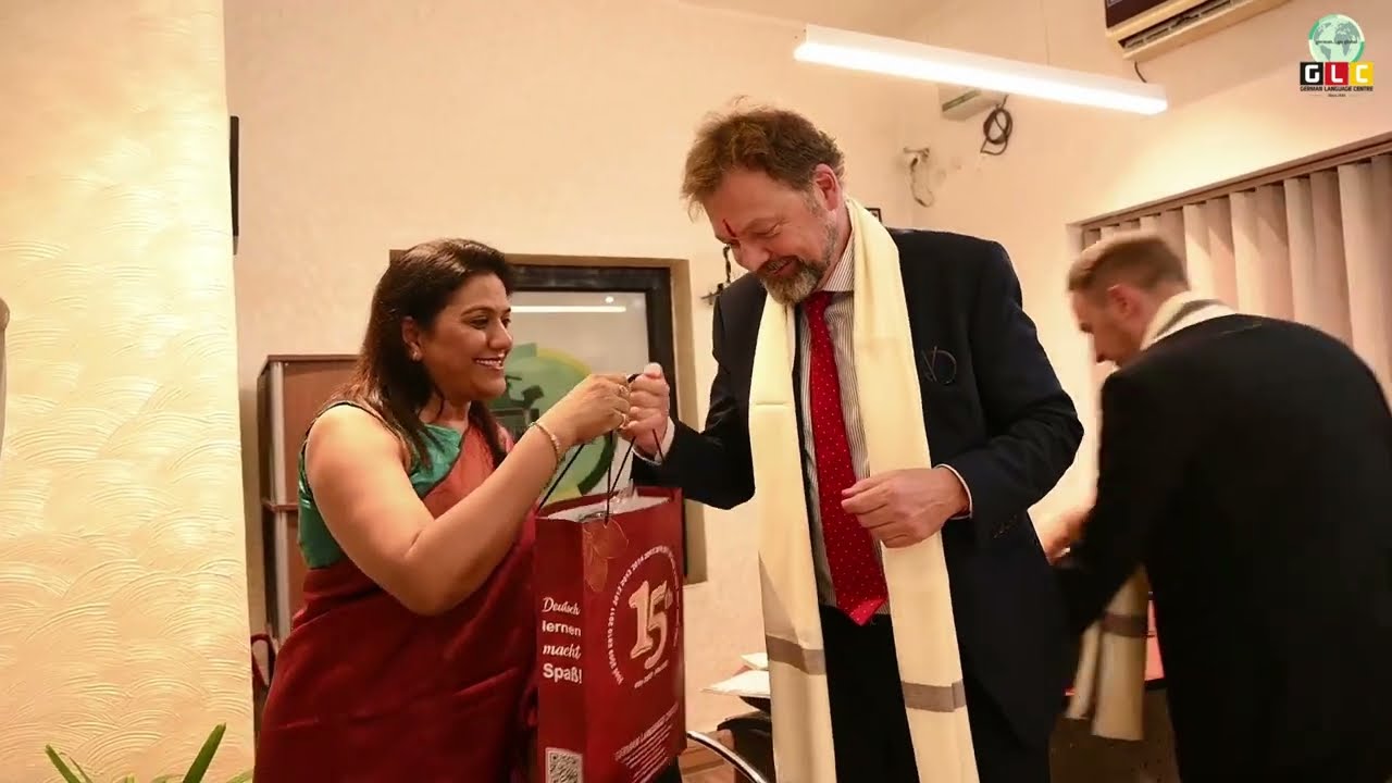 H.E. Dr. Philipp Ackermann's visit to German Language Center, Patna