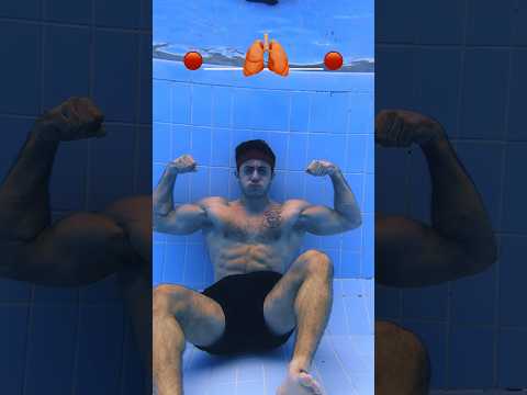 🦠Do you hold your breath for a long time?🫁 #challenge #foryou #funny #shorts #time #water