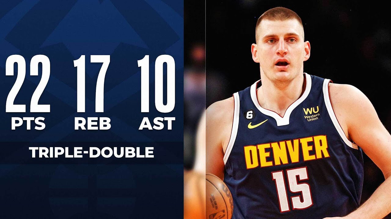 Encore un triple double pour Nikola Jokic