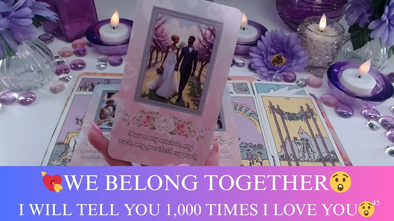 💘WE BELONG TOGETHER😲I WILL TELL YOU 1,000 TIMES I LOVE YOU😲🪄💘🪄 COLLECTIVE LOVE TAROT READING💓✨