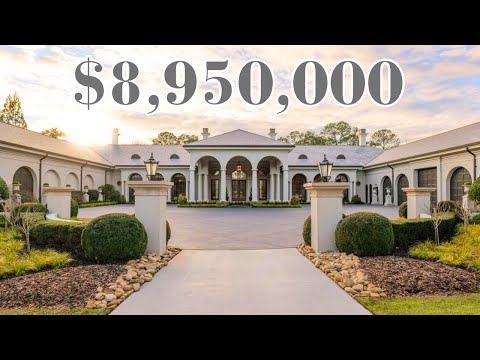 $8.95M Atlanta Home For Sale I Legendary Mansion in Milton, GA I Atlanta Luxury Homes I Home Tours