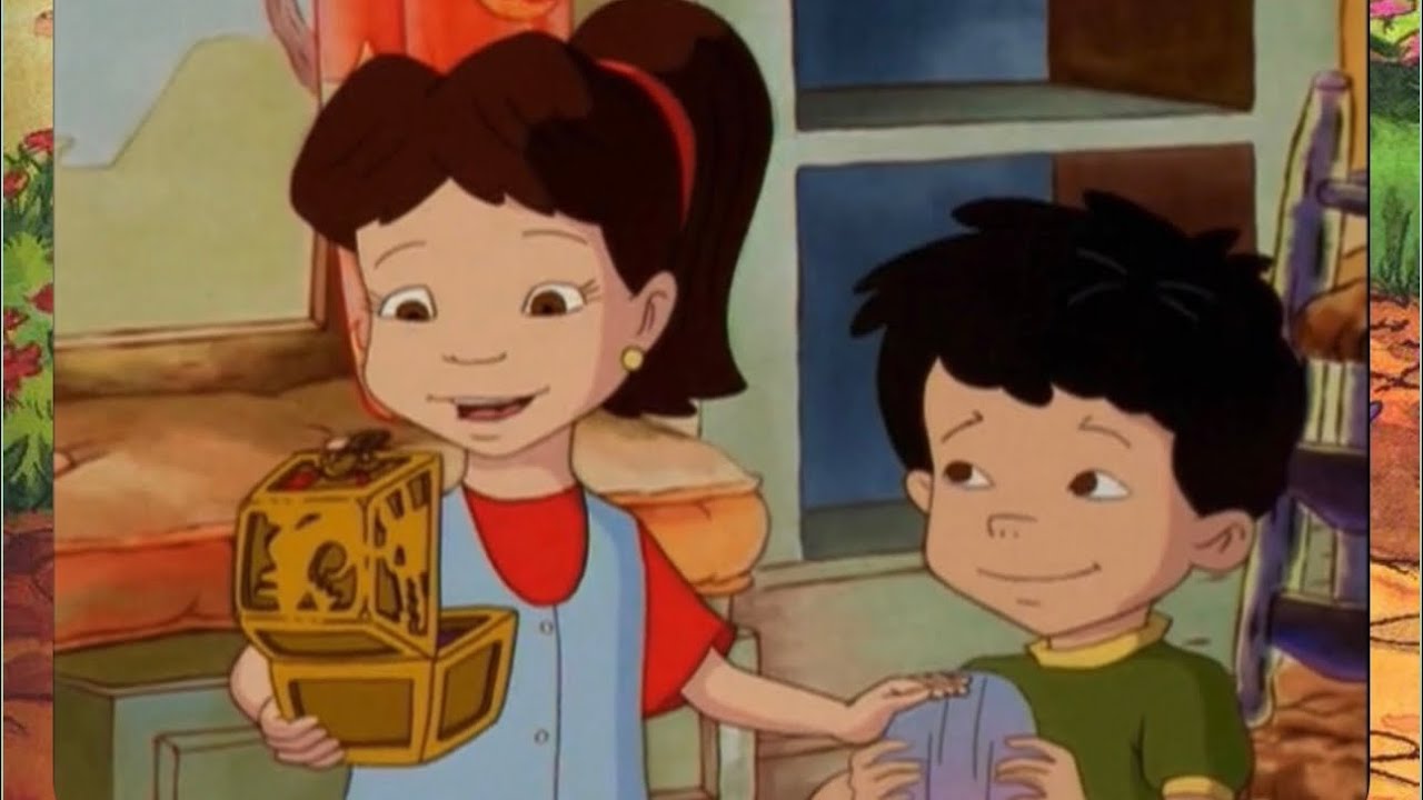 Dragon Tales: Emmy and Max find the Dragon scale for the first time