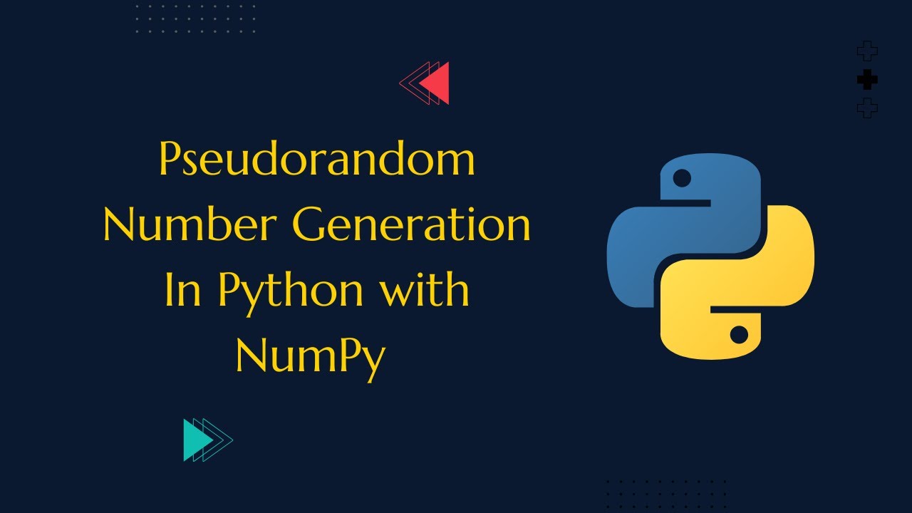 Pseudorandom Number Generation In Python with NumPy|#python #dataanalytics #coding #neuraltech #data