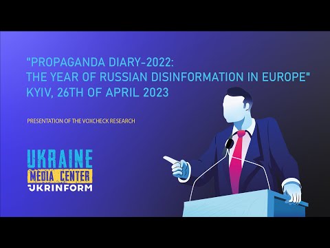 "Propaganda diary-2022: the year of Russian disinformation in Europe" by VoxCheck