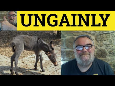 π΅ Ungainly Means - Gainly Meaning - Ungainly Examples - Gainly Definition - GRE - Gainly Ungainly
