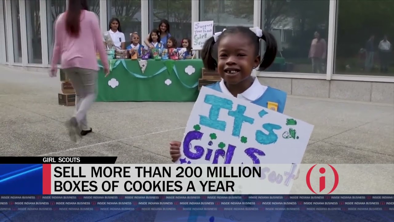 Girl Scouts Kick Off Cookie Sales Program, New Badge