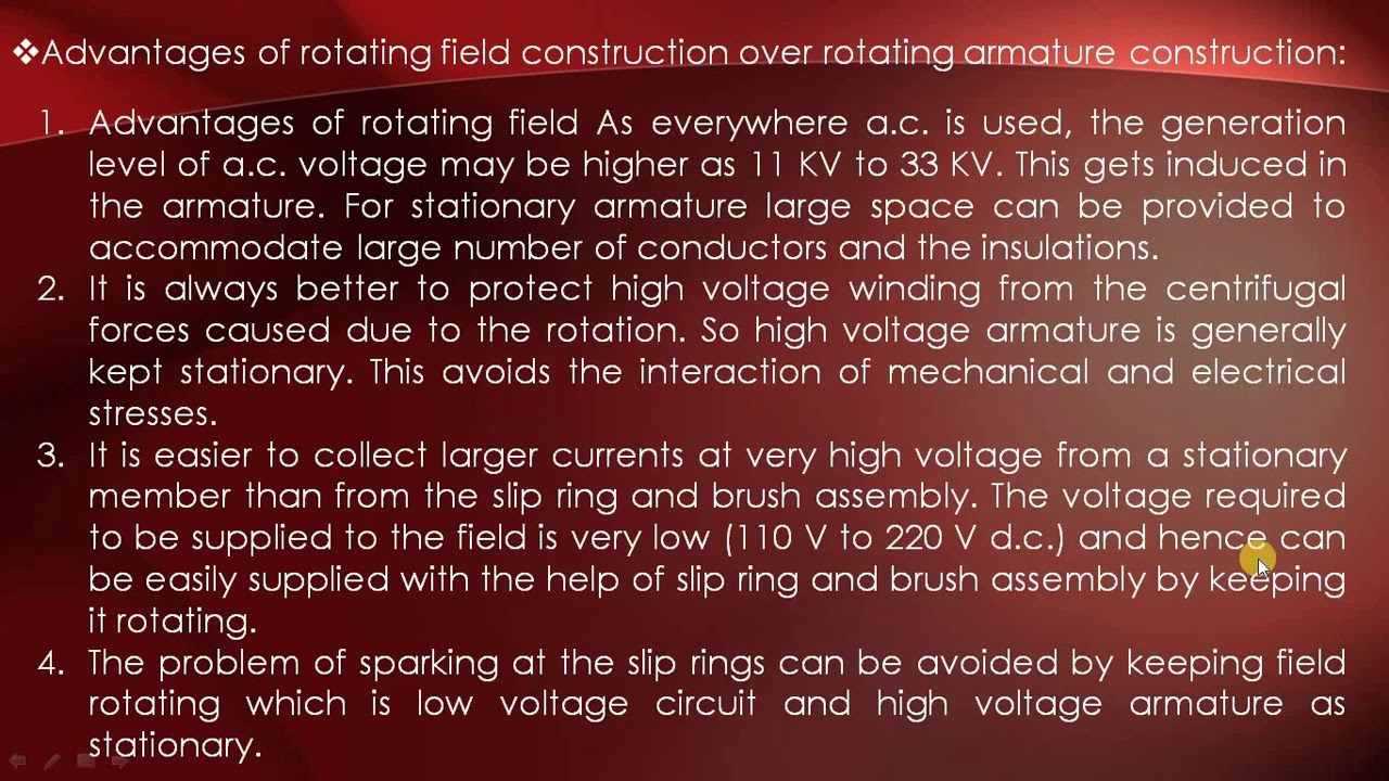 Lecture_24: Three Phase Alternator