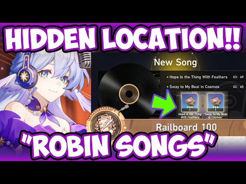 HIDDEN LOCATION!! ROBIN SONGS Music Honkai Star Rail HSR | Robin THEME OST Phonograph Disk Locations