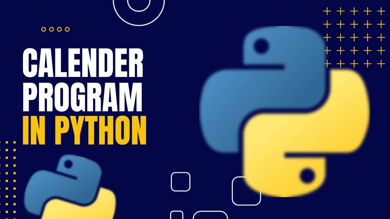 How to Build a Basic Calendar in Python | Complete Beginner Tutorial