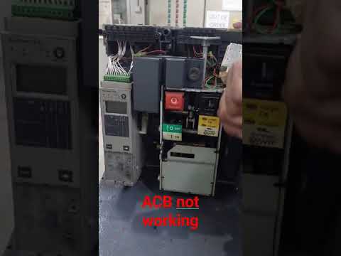 schneider ACB not working.