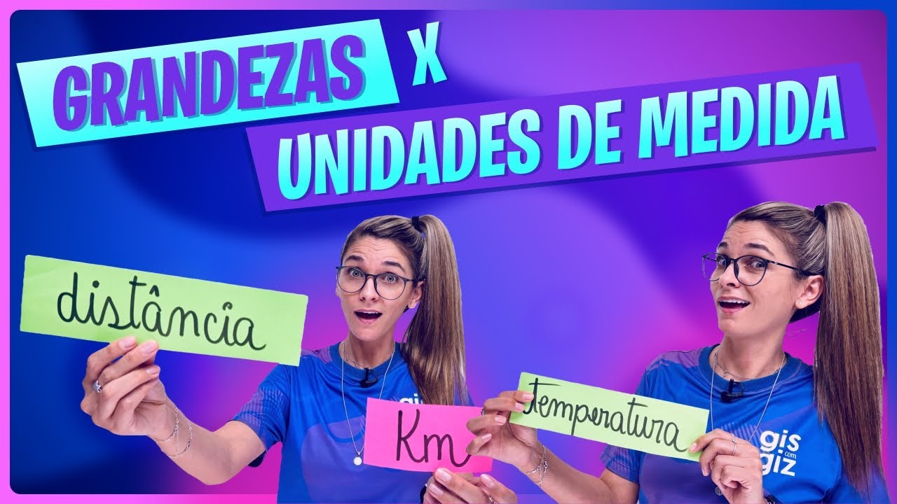 ✅ GRANDEZAS E UNIDADE DE MEDIDA - RESUMÃO