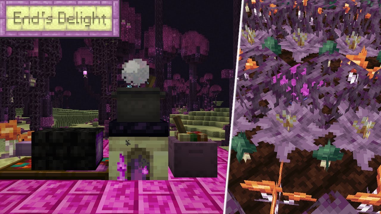 End/Ender Delight (Minecraft Mod Showcase) 1.20.1