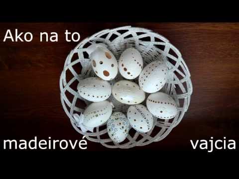 Jak vyrobit madeirová neboli vrtaná vajíčka | návod | jaktak.cz